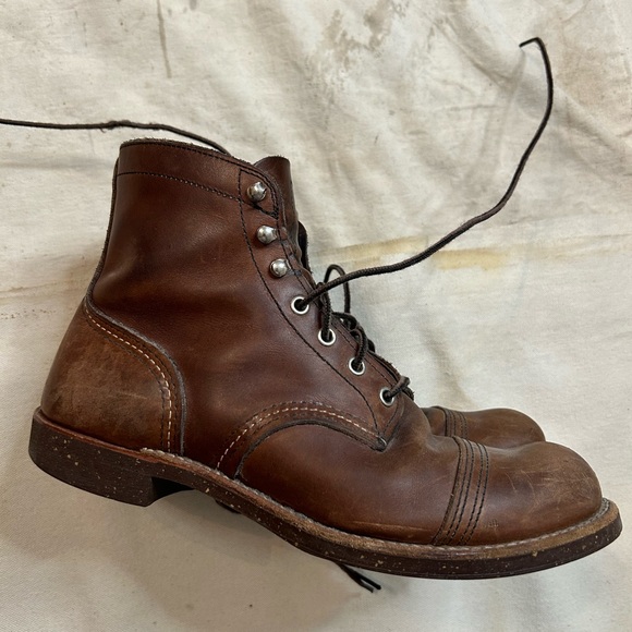 Red Wing Shoes | Shoes | Red Wing Iron Ranger Boots Brown Mens Size 95 ...